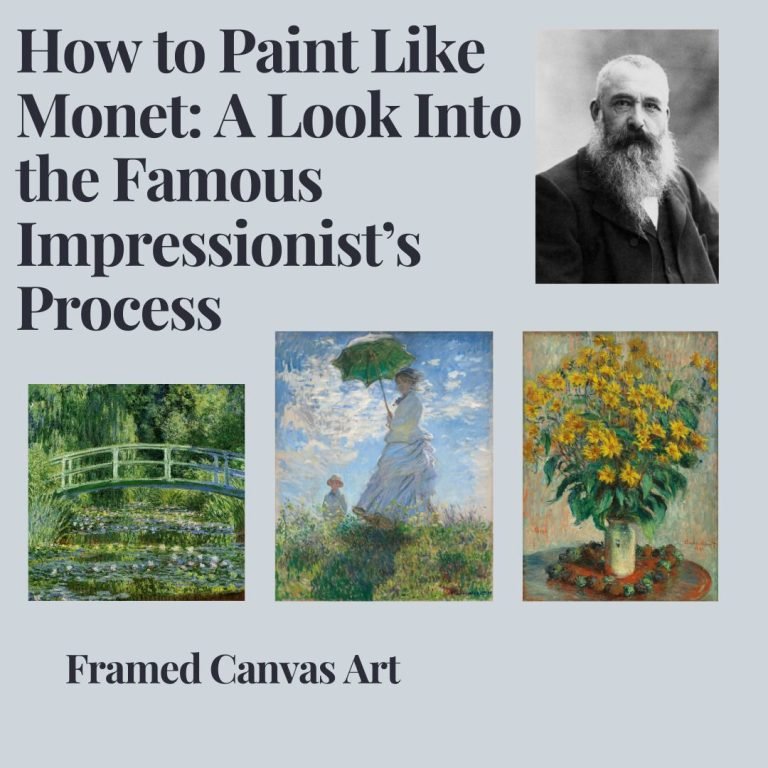 How to Paint Like Monet: A Look Into the Famous Impressionist’s Process ...